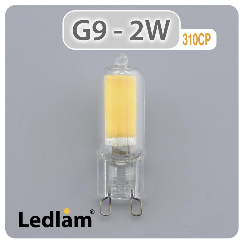 Capsule G9 LED Bulb 2W 310CP - Ledlam Lighting