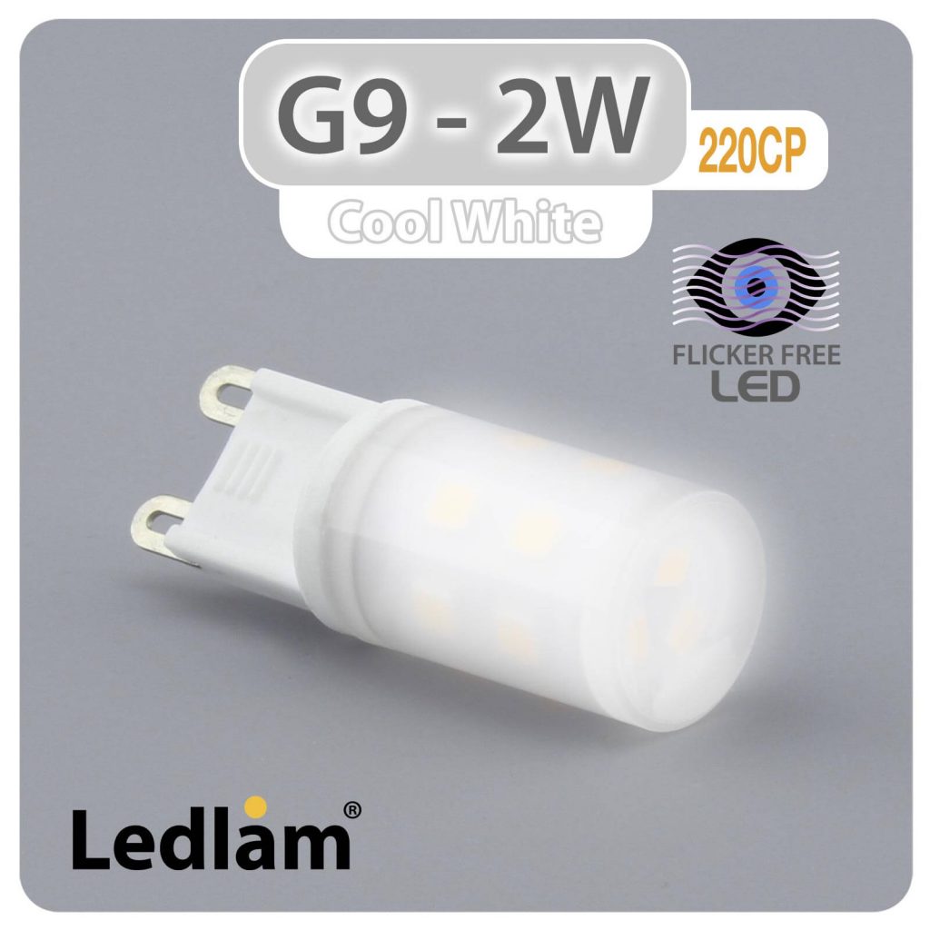 Capsule G9 LED Bulb 2W 220CP - Ledlam Lighting